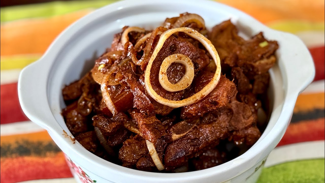 HOW TO COOK PORK STEAK BISTEK-STYLE| PORKCHOP STEAK RECIPE| FILIPINO ...