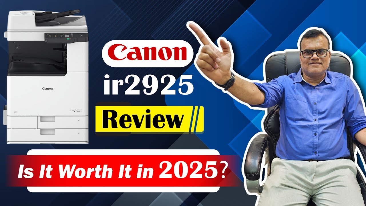 Canon IR 2925 Review | Is It Worth It in 2025? - YouTube