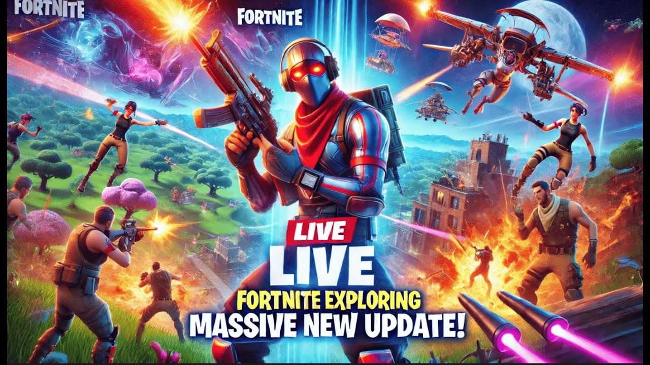 🔴 LIVE |Fortnite Exploring Massive New Update! 🎮🔥 #fortnitelive - YouTube