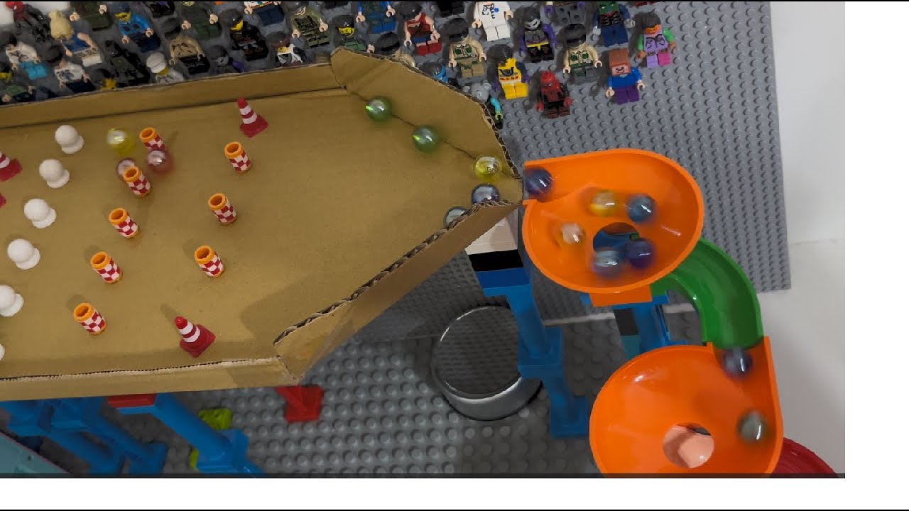 [Marble Run]EP9.Mini Obstacle Cup -Team Point Race - YouTube