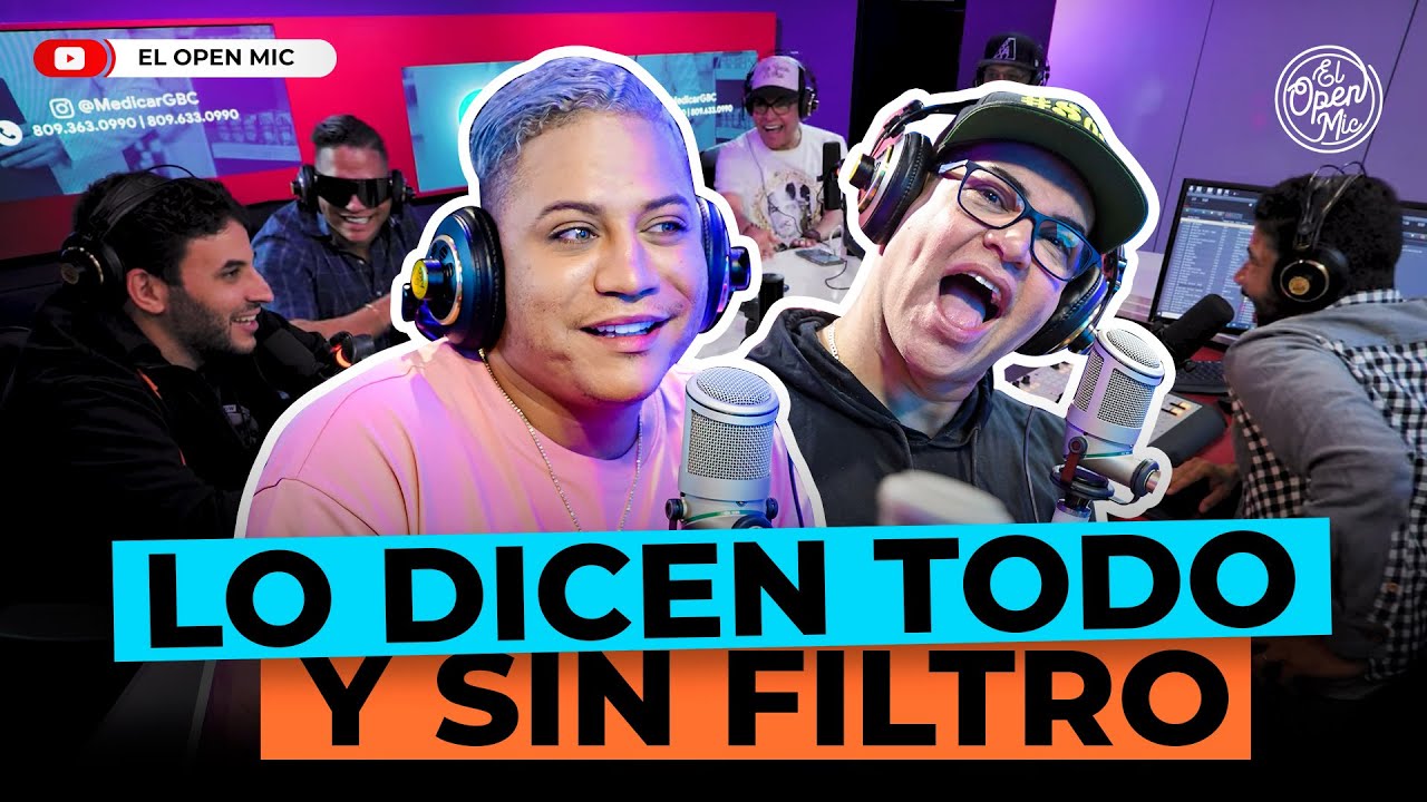 LA BERNY Y JOSE ÁNGEL LO DICEN TODO Y SIN FILTRO (EL OPEN MIC) - YouTube