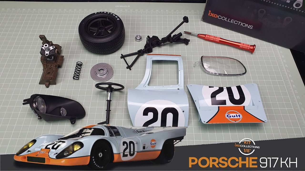 Build the Porsche 917kh - Pack 1 - Stages 1-4 - YouTube