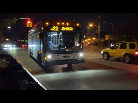 NICE Bus EXCLUSIVE: 2022 Gillig BRT+ CNG 2097 on the n22! - YouTube