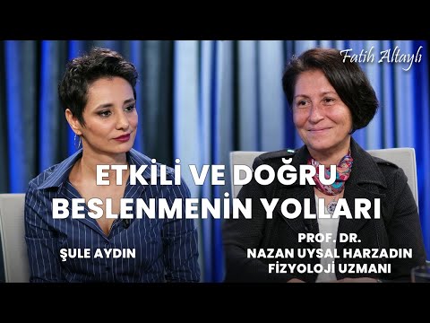 Etkili ve doğru beslenmenin yolları / Şule Aydın & Prof. Dr. Nazan Uysal Harzadın