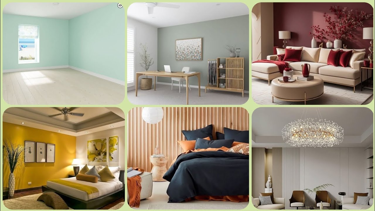 Best Light Color Ideas for Living Room || Wall Painting Design Ideas🔥 ...