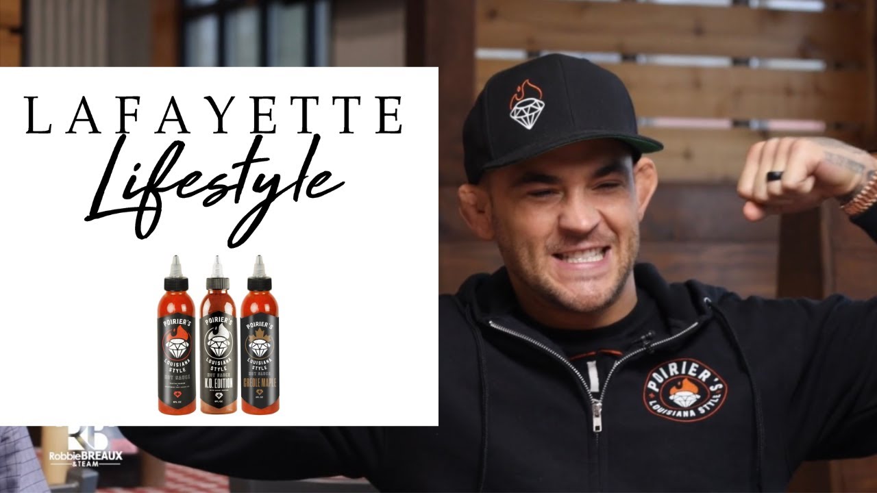 Dustin Poirier's Hot Sauce Trio in Lafayette, LA - YouTube