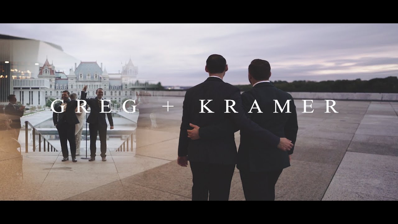 GAY WEDDING | SO EMOTIONAL | Greg + Kramer's Upstate NY wedding - YouTube