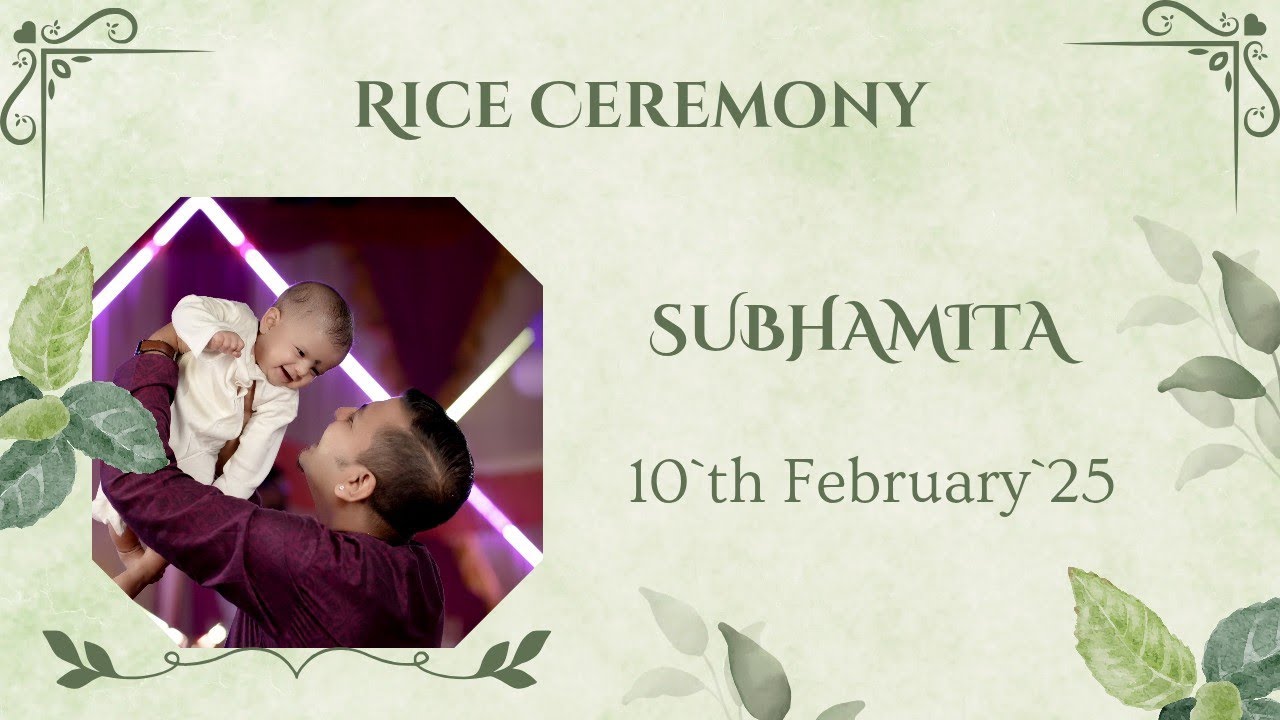 Subhamita’s First Feast - YouTube