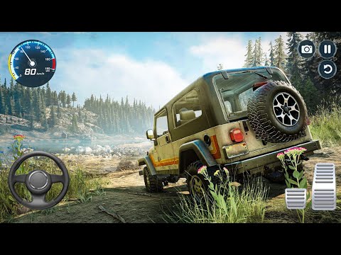 off-road travel mudding games android gameplay mud runner Jeep game ...