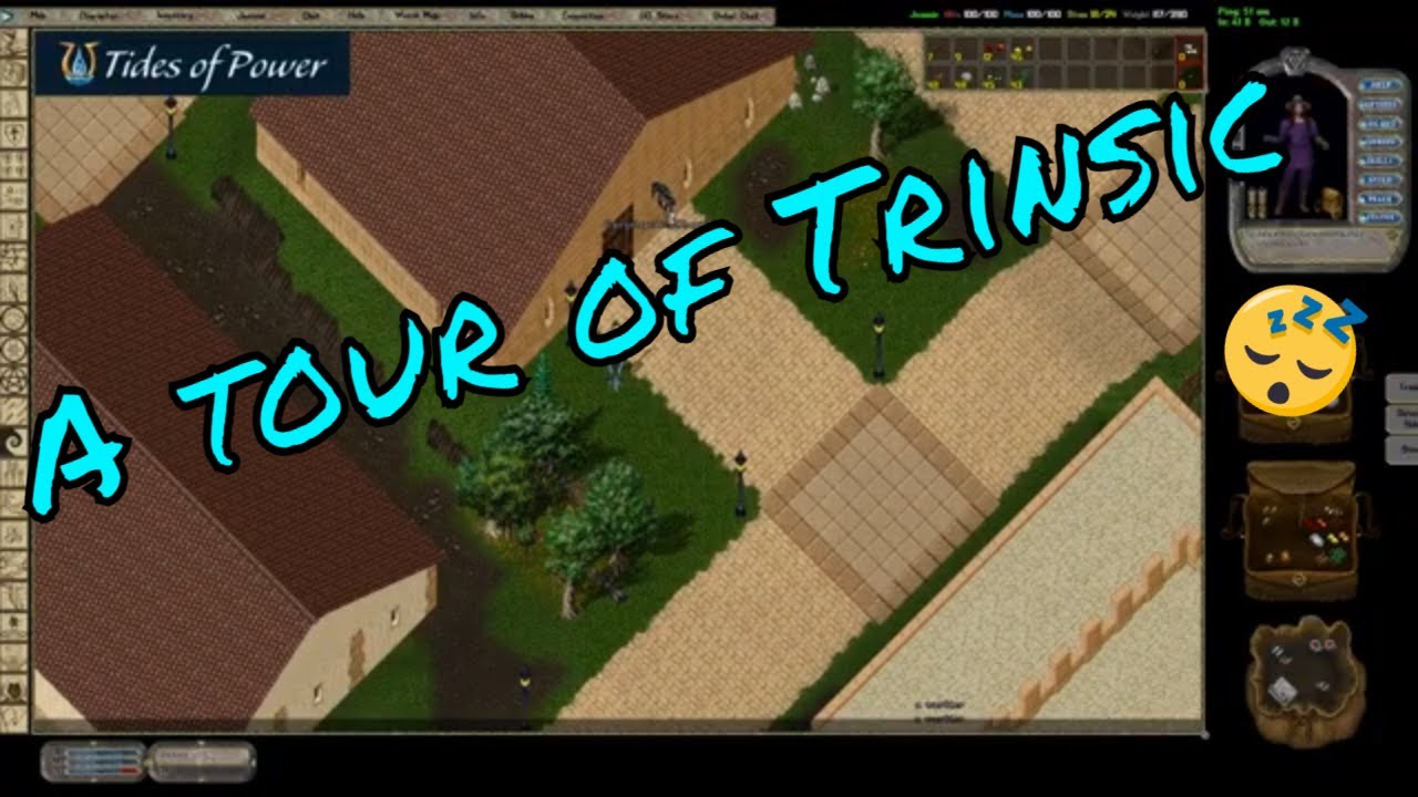 Ultima Online UO Tides of Power ToP: A tour of Trinsic - YouTube