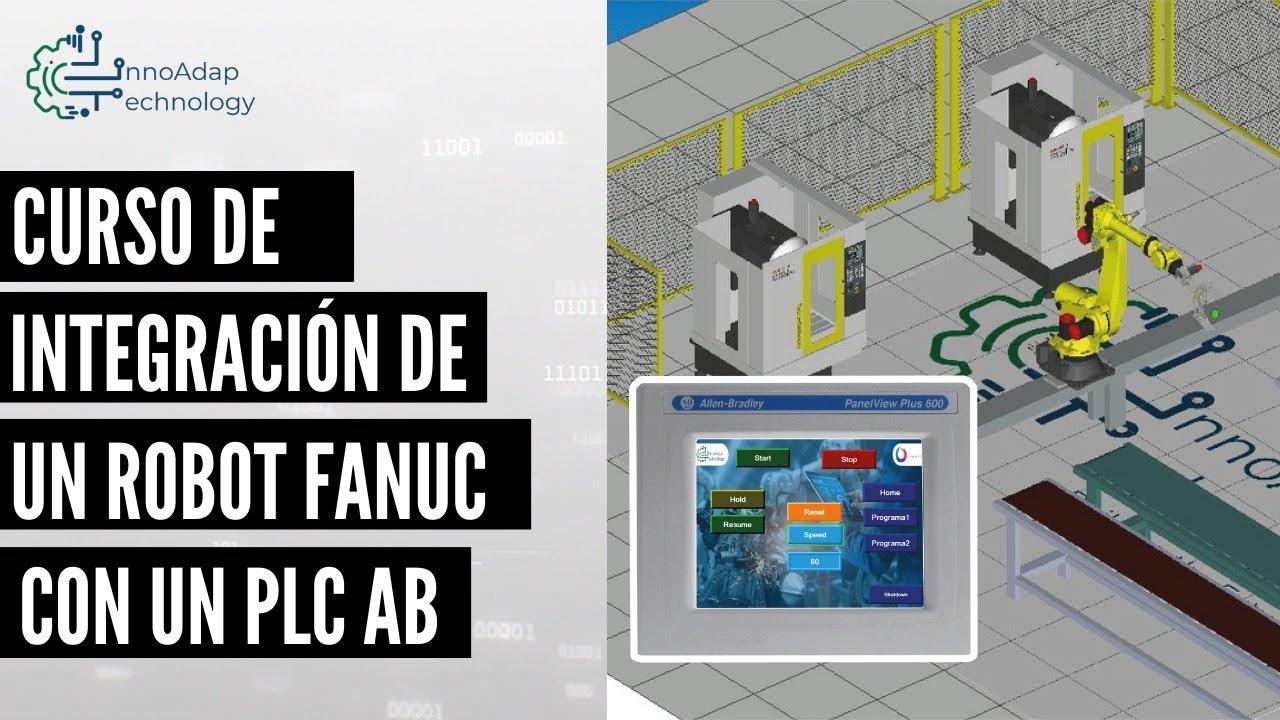 Curso Integración de PLC Allen Bradley con Robot Fanuc en Simulador ...