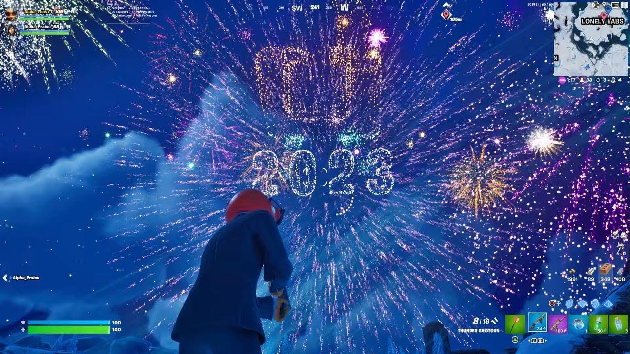Fortnite 2023 New Year's Event - YouTube