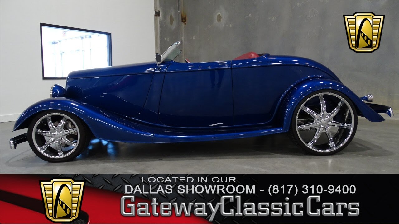 1933 Ford Convertible Stock #13 Gateway Classic Cars Dallas Showroom ...