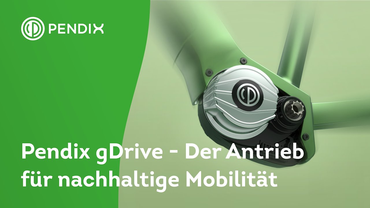 Pendix gDrive - Der Antrieb für nachhaltige Mobilität - YouTube