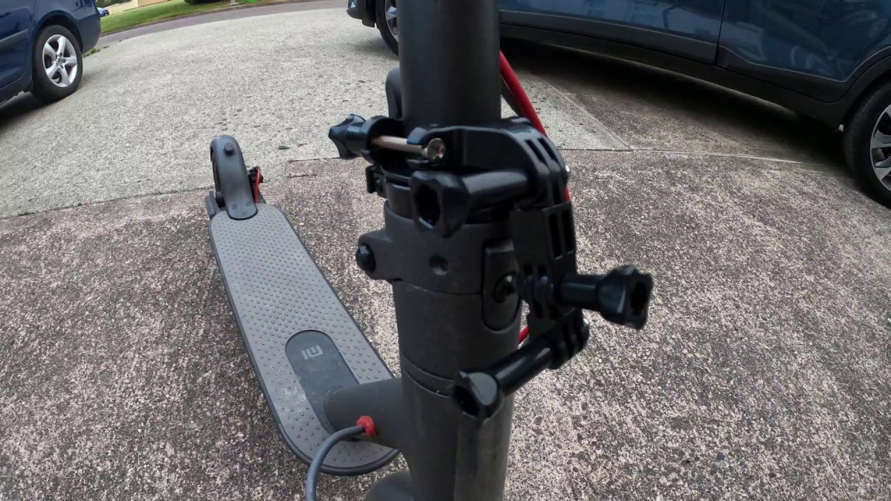 Mi scooter GoPro - YouTube