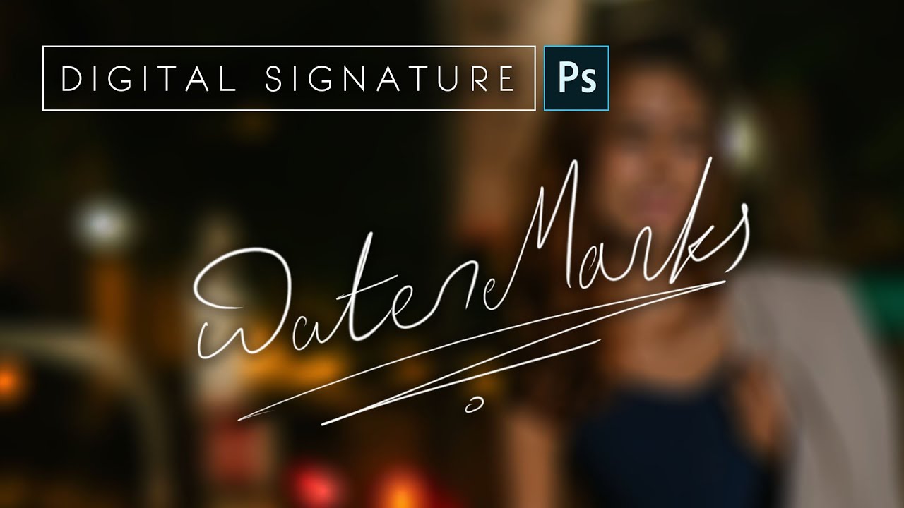 DIGITAL SIGNATURE | WATERMARK | Sushant Adhikari - YouTube