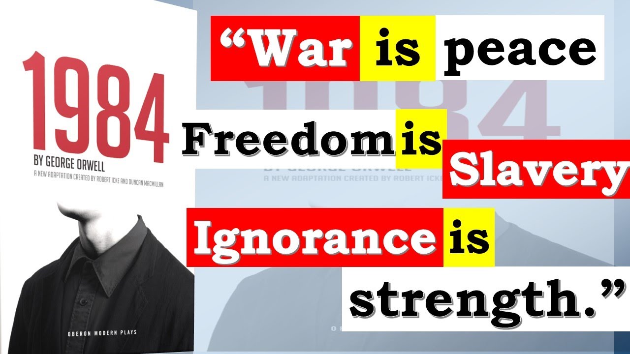 1984 | George Orwell | Dystopian novel | Quotes & Reviews - YouTube