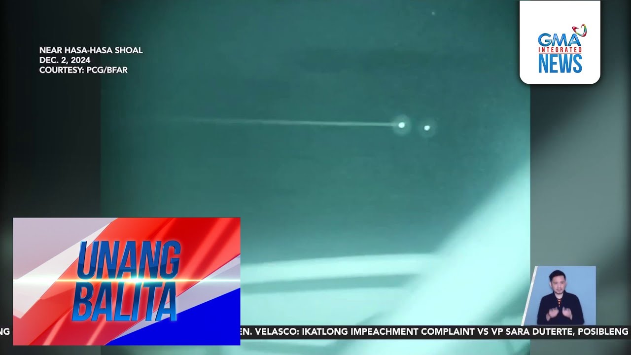 Mga sakay ng BRP Datu Tamblot, sumakit ang mga mata matapos tutukan ng ...
