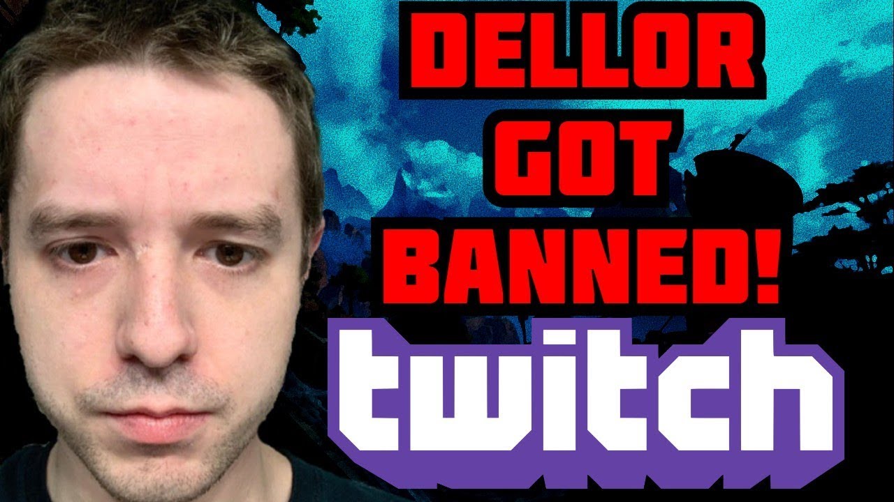 Dellor Gets Banned On Twitch For Smashing A Keyboard - YouTube