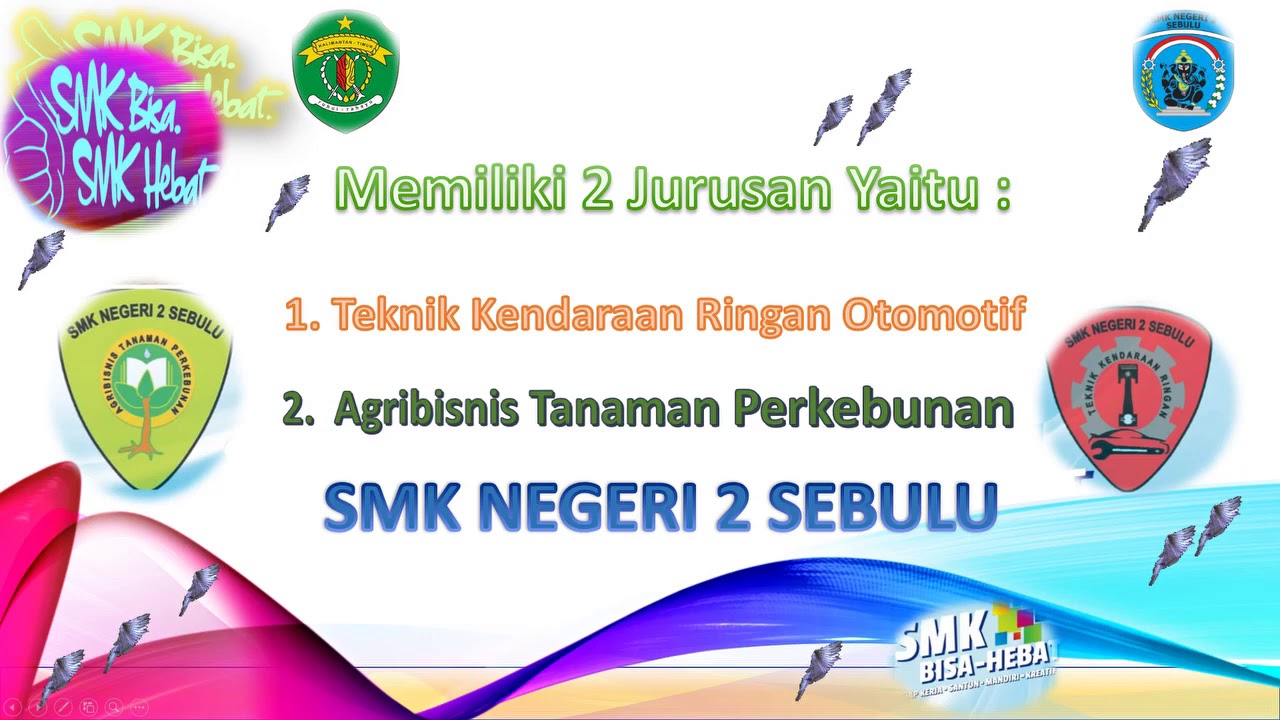 PROFIL SMK NEGERI 2 SEBULU - YouTube