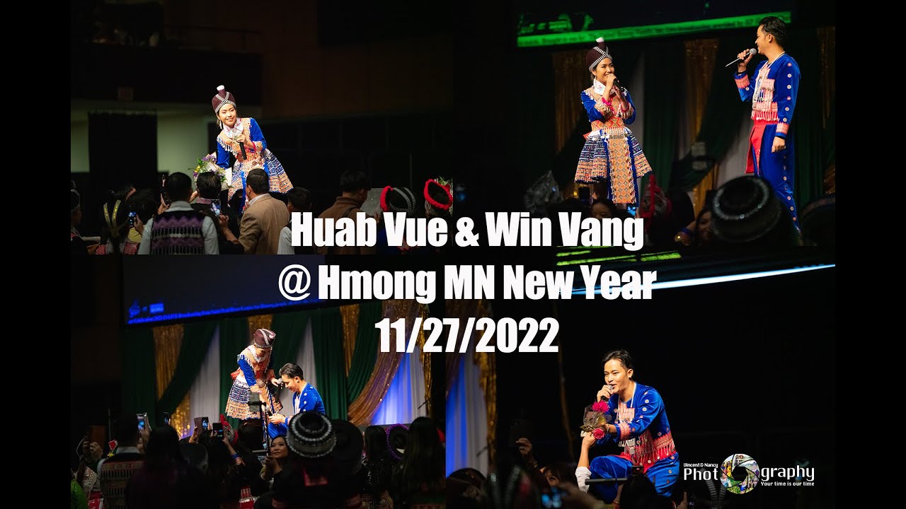 Huab & Win at Hmong MN New Year - YouTube
