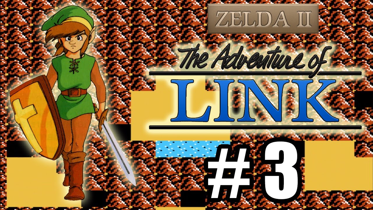 Zelda II: The Adventure of Link 100% Part 3/11 | Death Mountain - YouTube