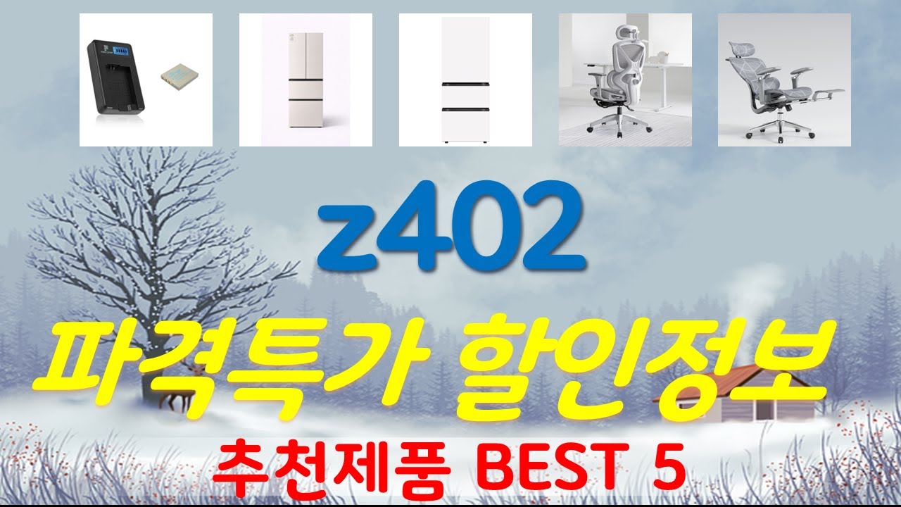 z402 추천, 2026년도 인기상품 가성비 TOP5 - YouTube