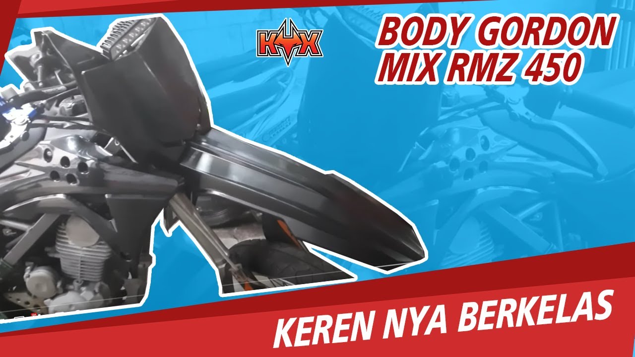 Begini Jadinya Kalo Body Gordon dicampur Suzuki RMZ 450 di motor ...