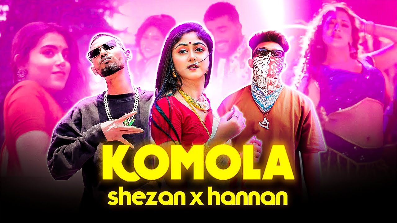 KOMOLA | Shezan x Hannan | BANGLA RAP REMIX | 2025 | - YouTube