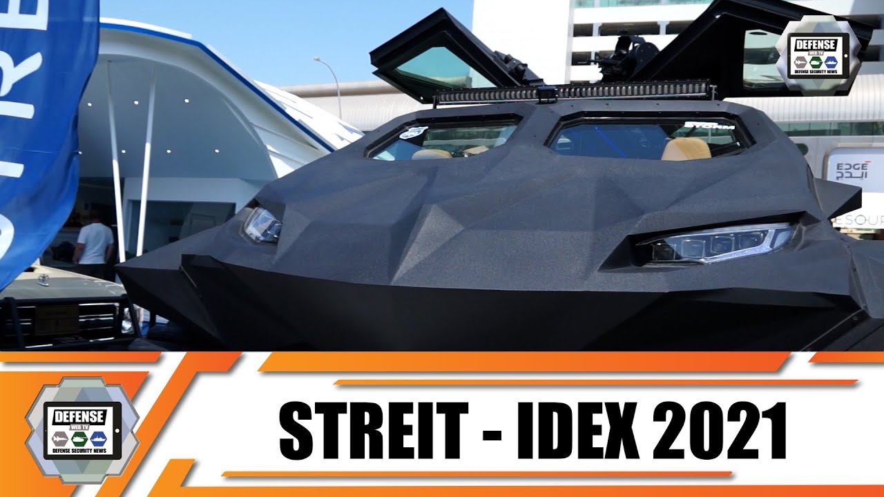 Streit Group based in UAE unveils new tracked amphibious vehicle Storm ...