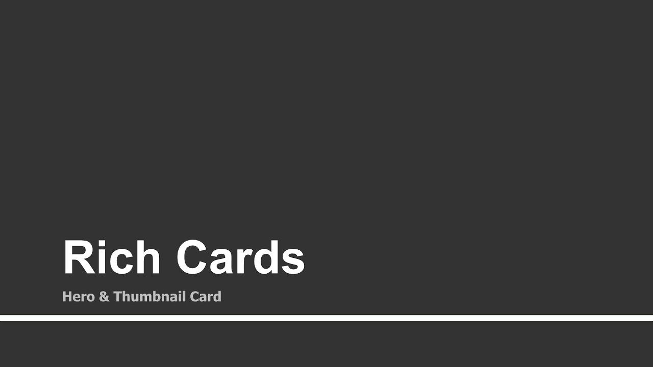 Card: Working with Hero and Thumbnail Cards | Part - 12 | Using ...