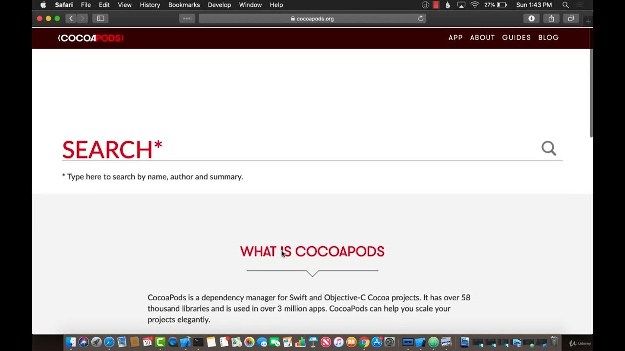 6 What is CocoaPods - YouTube