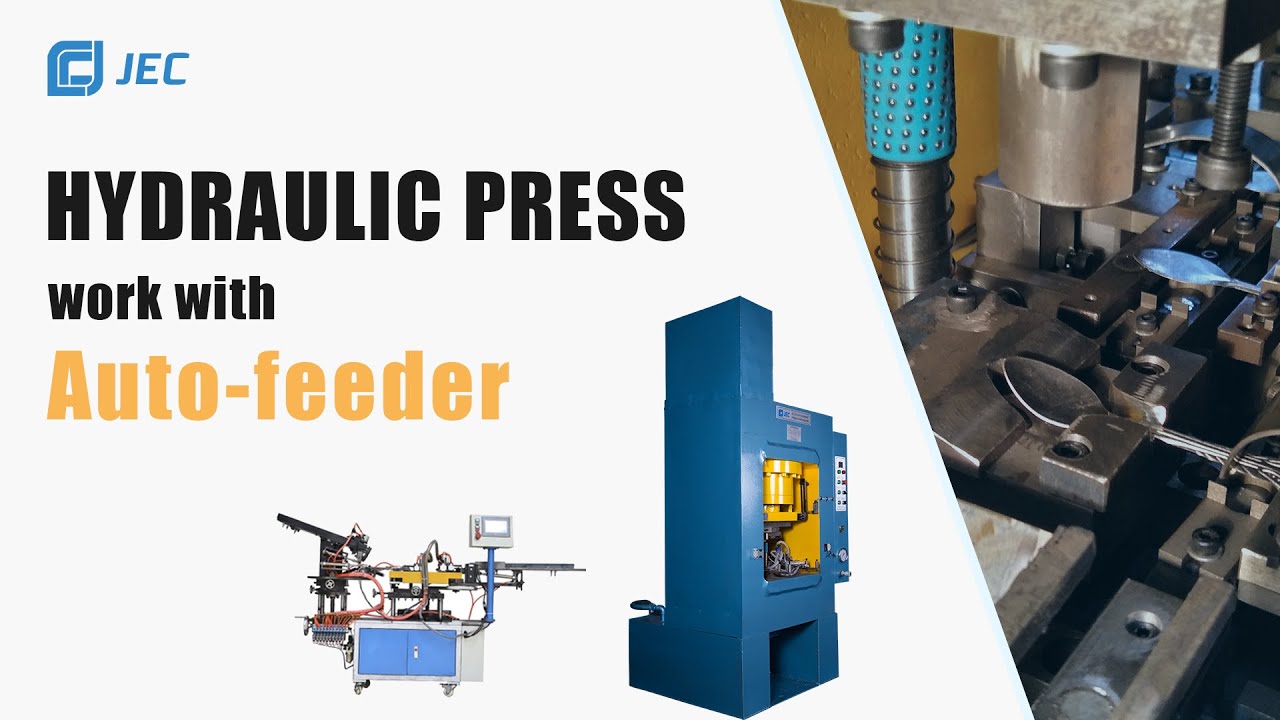 High efficiency pressing SUS304 spoon/fork/knife by the hydraulic press ...