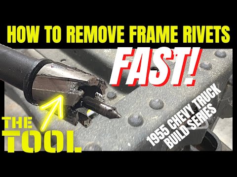 How to: Remove Frame Rivets | FAST!