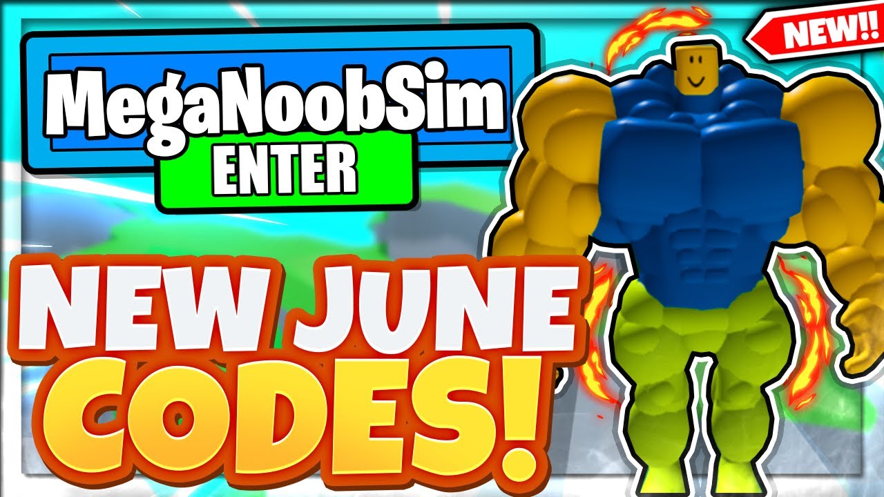 (JUNE 2022) ALL *NEW* SECRET OP CODES In Roblox Mega Noob Simulator ...