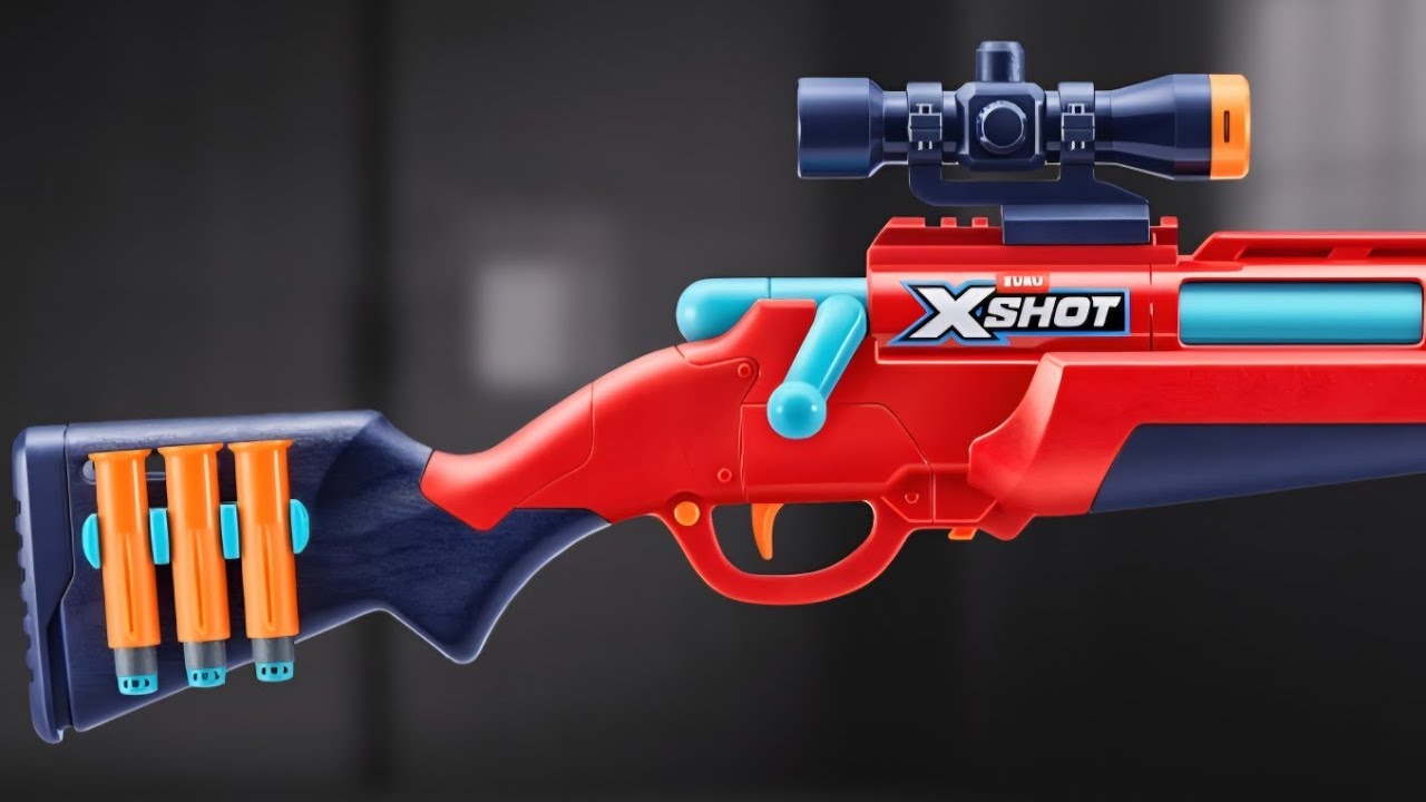 X Shot Excel Ejector Shell Blaster Review & Mod Guide - YouTube