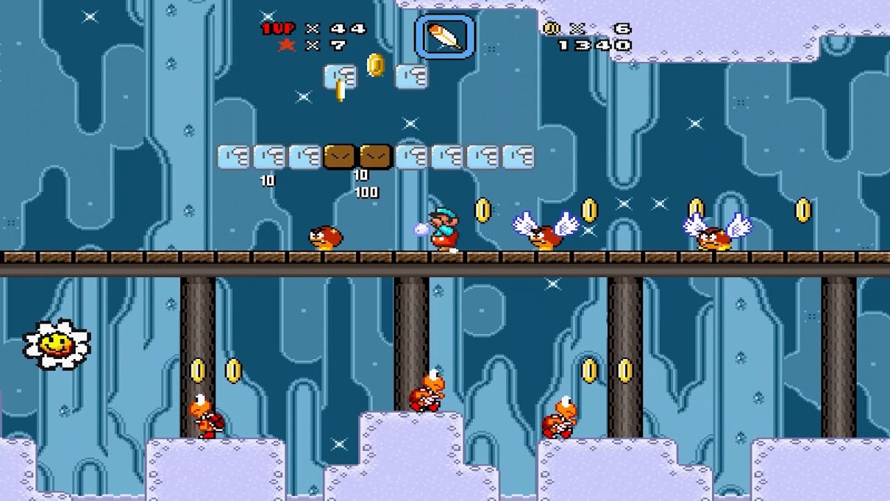 smb Super Mario Bros. X World 5 (SMBX) (Yoshi's Archipelago) - YouTube