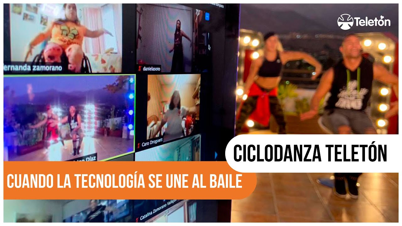 ¡Ciclodanza Teletón participa de clase online de Zumba Adaptada! - YouTube