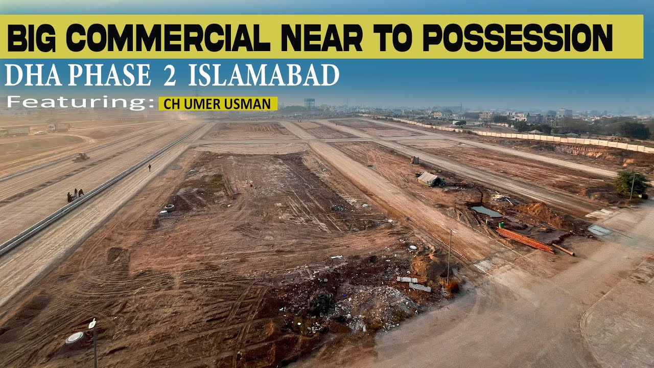 DHA Phase 2 Newly Launched Commercial Sector D | Development Update ...