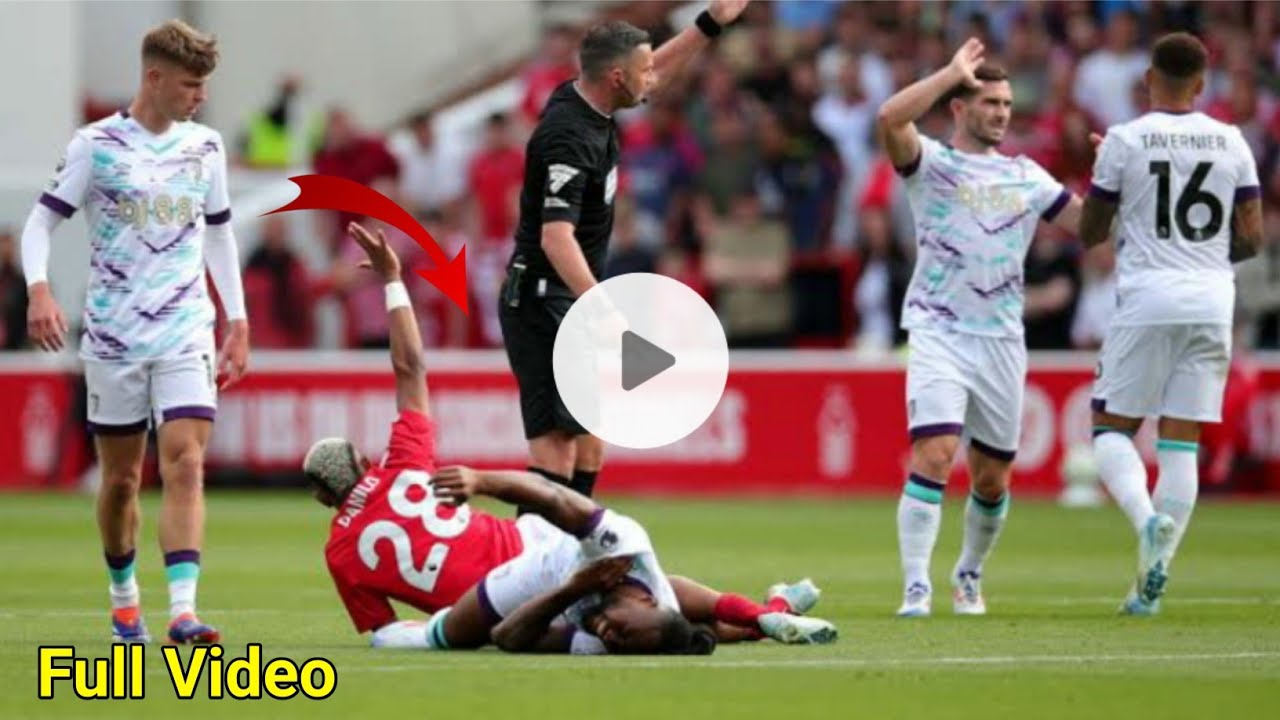 danilo injury video | danilo injury Vs Bournemouth |danilo injury ...