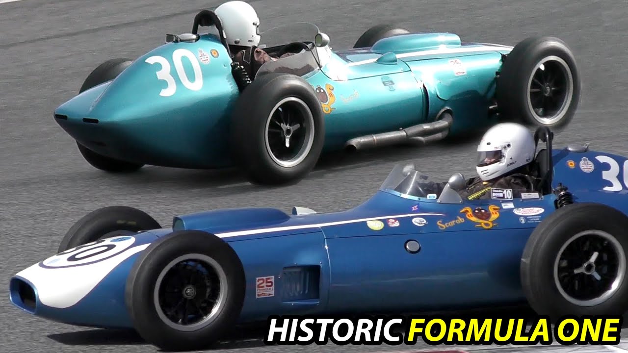Historic Formula one - America's first F1 car Sounding 2015 - YouTube