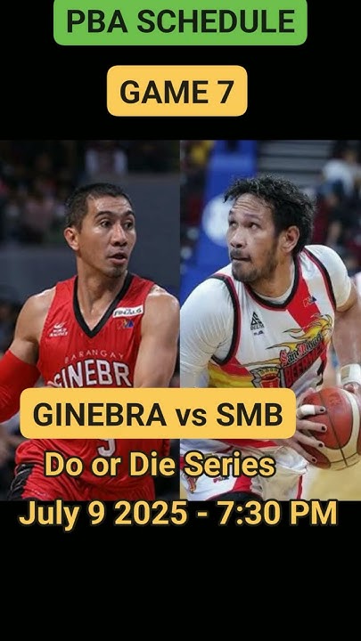Game 7 PBA SEMIFINALS | GINEBRA vs SMB | Do or Die #pba #sports #basketball #moreviews2025 - YouTube