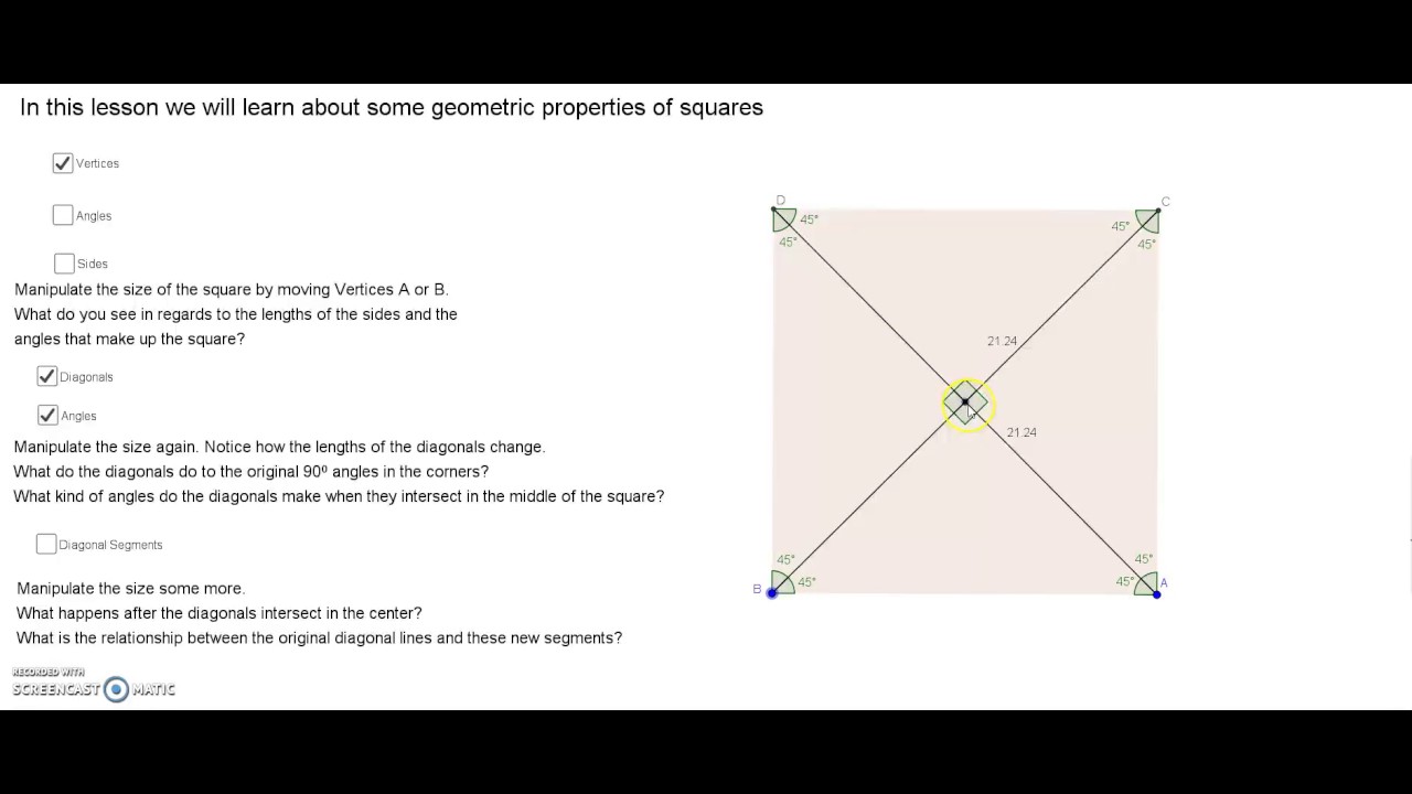 Square Lesson - YouTube
