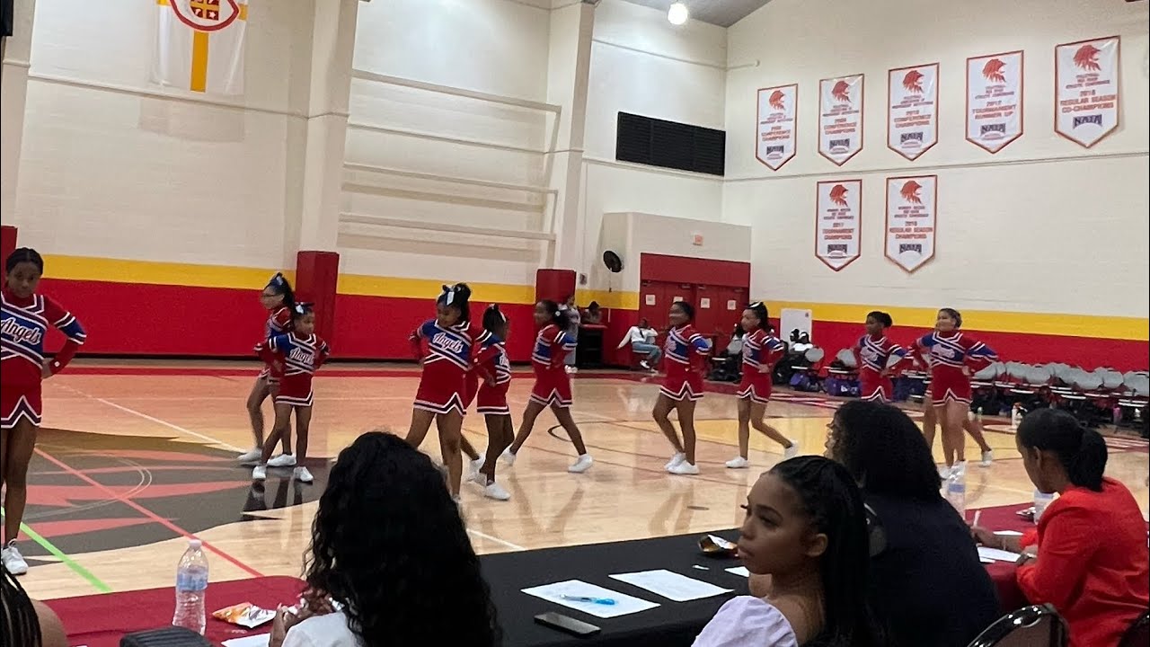 IMANI ANGELS VARSITY CHEER - Showcase for HCDP Comp 04-15-23 - YouTube