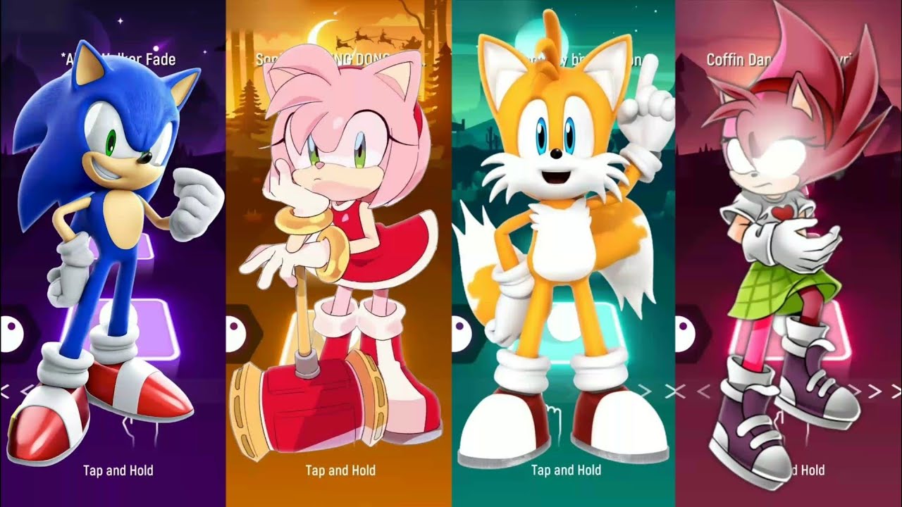 Sonic - Amy - Tails - Dark Amy | Fade - Coffin Dance - Hide And Seek ...
