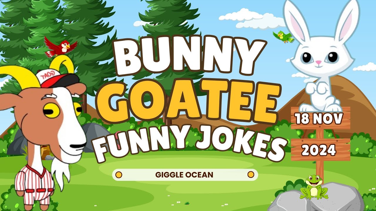 Kids Funny Jokes😃 With Bunny & Goatee😍 #kids #song #funny #jokes # ...