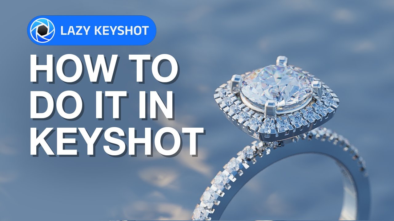 Simple Jewelry Outdoor Setup in KEYSHOT 😁 - YouTube