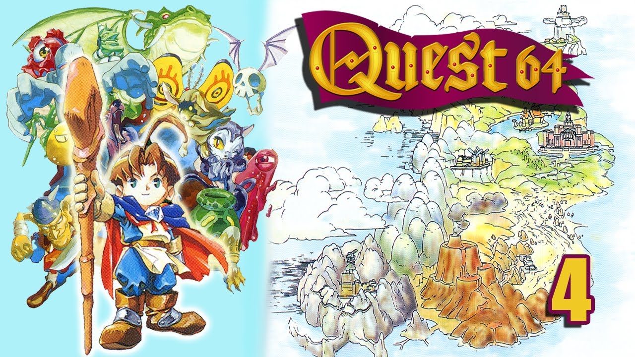 Quest 64 (Holy Magic Century) Full Playthrough PART 4 // Nintendo 64 ...