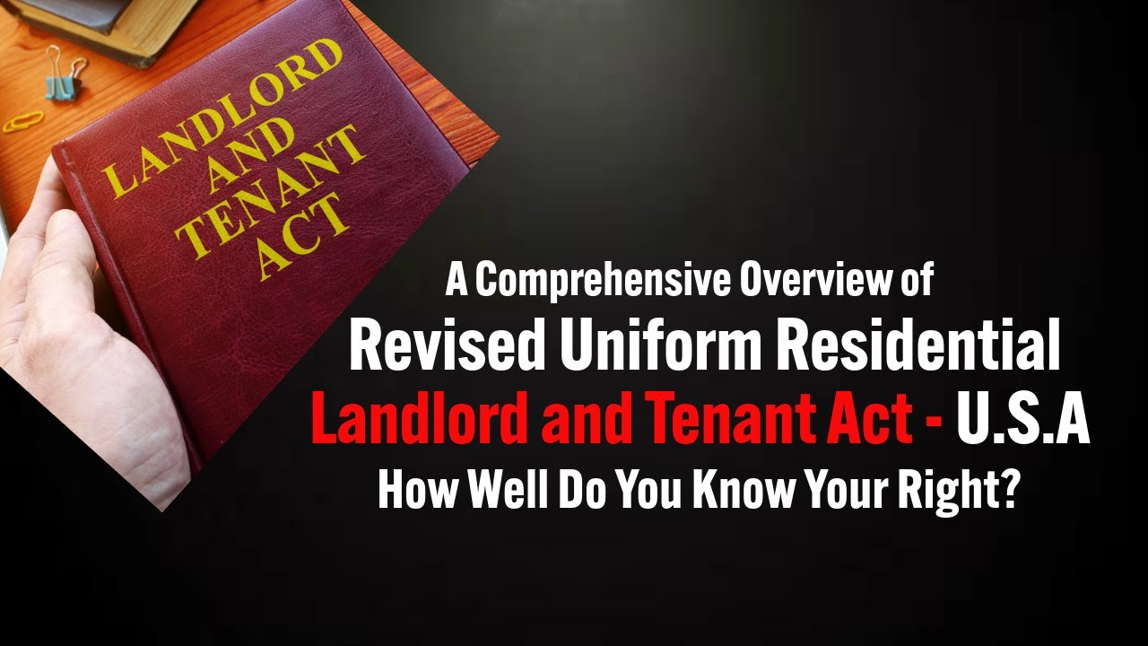Summary of Revised Landlord and Tenant Act - U.S.A - YouTube