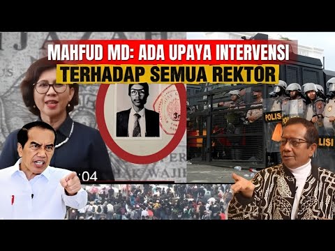 🔴Prof Mahfud MD Blak-blakan Ada Upaya Intervensi Terhadap Semua Rektor ...